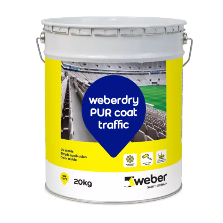 weberdry PUR coat traffic | Weber